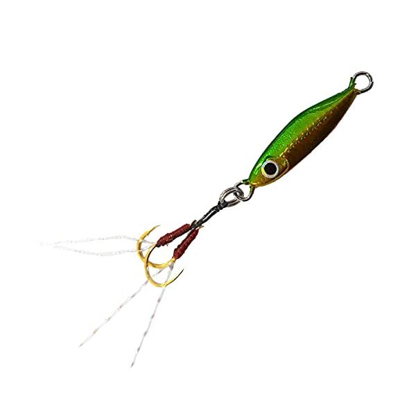 【ご購入後の当店からの連絡はご登録のメールアドレスに通知いたします。必ずご確認ください】自重(g)：1.0カラー：グリキン対象魚：メバル・アジ・カマス・カサゴなど