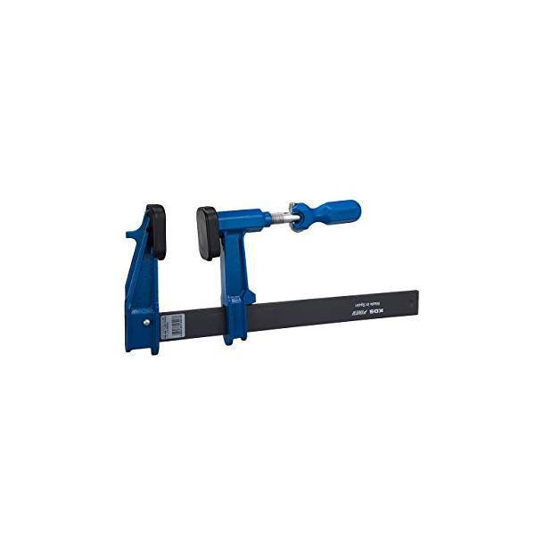 【ご購入後の当店からの連絡はご登録のメールアドレスに通知いたします。必ずご確認ください】締付巾:300mm締付け力:900kg材質/本体・バー:スチール、ハンドル:ナイロン・グラスファイバーサイズ:50×180×410mm重量:2.1kg