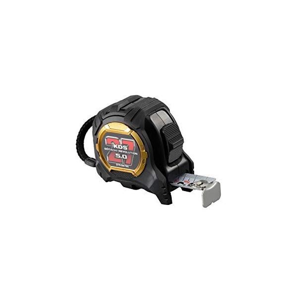 【ご購入後の当店からの連絡はご登録のメールアドレスに通知いたします。必ずご確認ください】テープ長さ:5mテープ巾:27mm材質/テープ:スチール、バネ:スチール、ケース:ABS樹脂サイズ:54×74×79mm重量:367g