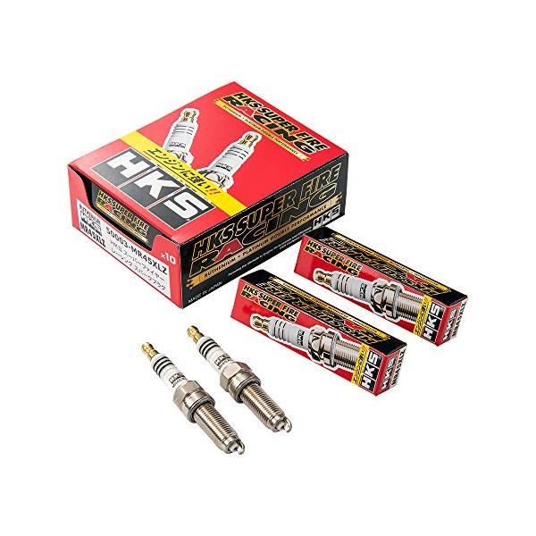 【ご購入後の当店からの連絡はご登録のメールアドレスに通知いたします。必ずご確認ください】HKS スーパーファイヤーレーシング MRシリーズロングリーチ+発火部突出しタイプNGK9番相当50003-MR45XLZ