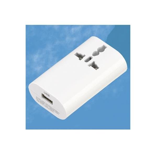 【ご購入後の当店からの連絡はご登録のメールアドレスに通知いたします。必ずご確認ください】サイズ:W50×H83×D28mm本体重量:約77gABS樹脂原産国:中国プラグ形状:A/C/O/BF/SE対応差込口形状:A/C/O/BF/SE/US...