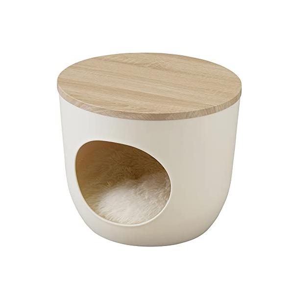 【ご購入後の当店からの連絡はご登録のメールアドレスに通知いたします。必ずご確認ください】商品サイズ(cm)／外寸：幅約42.4×奥行約42.4×高さ約34.6／入口サイズ：幅約23×高さ約20ふた耐荷重：約10kg材質／本体：ポリプロピレン...