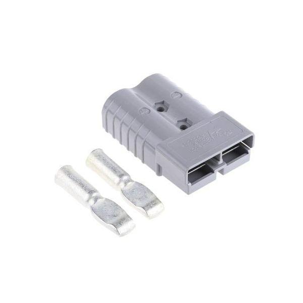 【ご購入後の当店からの連絡はご登録のメールアドレスに通知いたします。必ずご確認ください】品名：SB350 60sq（6320Ｇ1）APP アンダーソン製内容：本体1個（オスメス兼用）、60sq端子2個電流：350A電圧：600V色：グレー