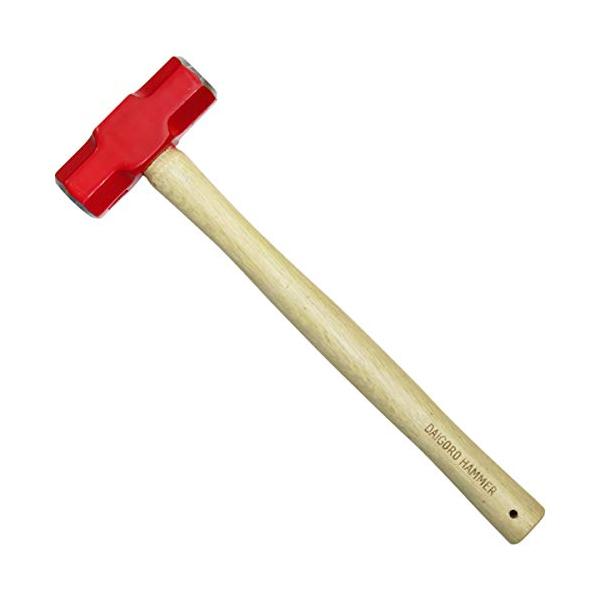 【ご購入後の当店からの連絡はご登録のメールアドレスに通知いたします。必ずご確認ください】鉄工・建築・土木・板金・解体作業に。長めの木柄なので、強い打撃力が得られます。手に馴染み、シックリくる洋樫材を使用。頭部重量:4P(ポンド)約1.8kg