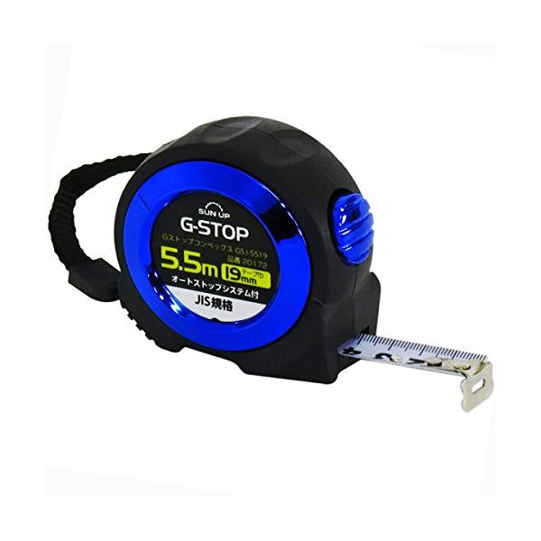 【ご購入後の当店からの連絡はご登録のメールアドレスに通知いたします。必ずご確認ください】JIS規格品!!オートストップシステム採用!!ナイロンコーティングで、目盛長持ち!!テープ巾;19mm テープ長さ;5.5m