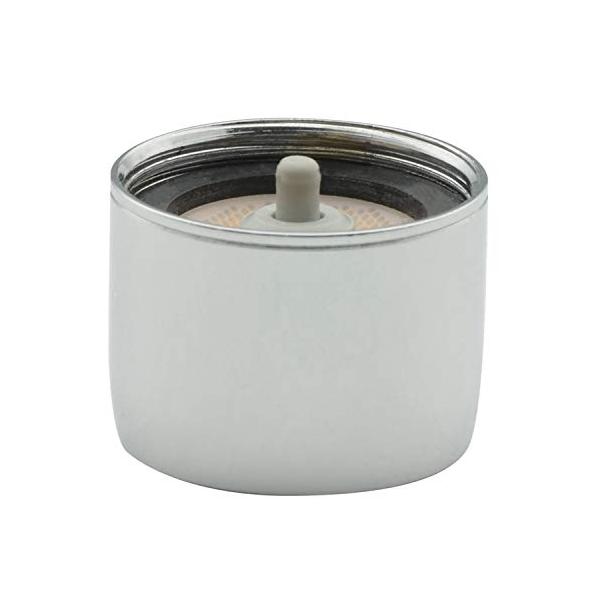 【ご購入後の当店からの連絡はご登録のメールアドレスに通知いたします。必ずご確認ください】サイズ(外寸):直径23×高さ17mm取付ネジサイズ:W22山20使用温度:1~80度C使用圧力:0.05~0.75MPa材質:黄銅、ポリアセタール