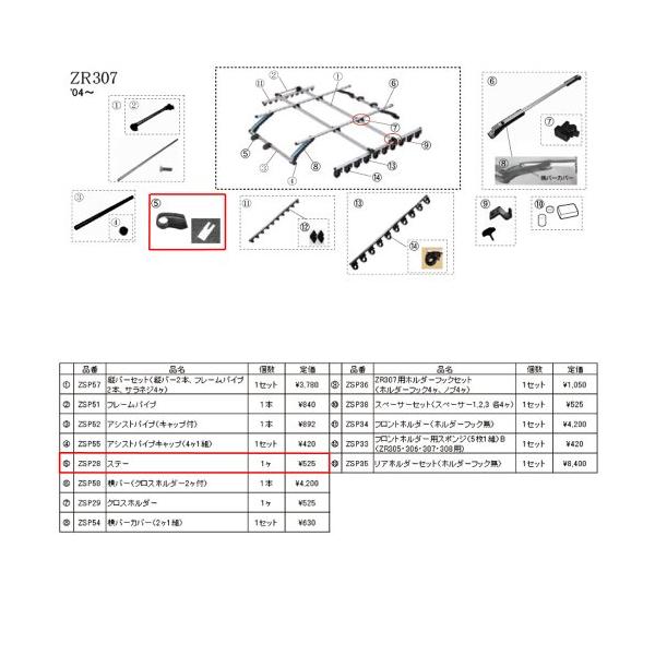 【ご購入後の当店からの連絡はご登録のメールアドレスに通知いたします。必ずご確認ください】INNO Fストライク用 アフターパーツ