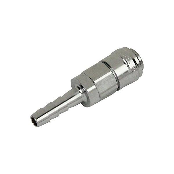 【ご購入後の当店からの連絡はご登録のメールアドレスに通知いたします。必ずご確認ください】接続ホースサイズ:1/4インチ常用圧力:1.0MPa、適用流体:空気仕様:ホース取付用最高使用圧力:1.5MPa加工:クロームメッキ、本体:鋼鉄・アルミニウム