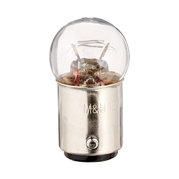 【ご購入後の当店からの連絡はご登録のメールアドレスに通知いたします。必ずご確認ください】M&amp;Hマツシマ 電球 12V27/8W クリアー G18 BAY15D 1個入 1P5412 ライト バルブ