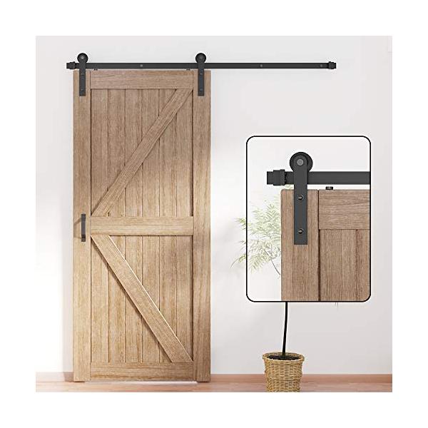 【ご購入後の当店からの連絡はご登録のメールアドレスに通知いたします。必ずご確認ください】【引き戸 レール素材】：高品質炭素鋼。アルミ材よりも強度が高く、耐摩耗性が良く、靭性が良く、変形しにくく、寿命が長いです。【荷重】：100KGまで。ご注...