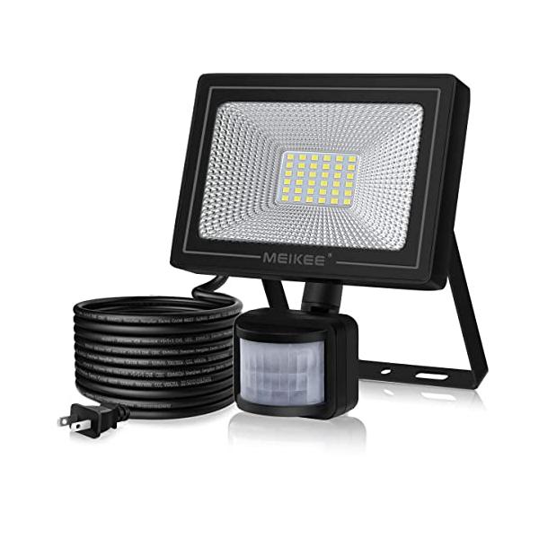 【ご購入後の当店からの連絡はご登録のメールアドレスに通知いたします。必ずご確認ください】ダイヤル式センサー：この人感屋外LEDセンサーライトは2つのモードを備えており、センサーライトの底部の指示ボタンを調節できます（(1)点灯時間は10秒/...