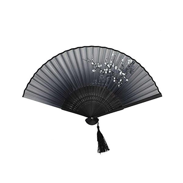 【ご購入後の当店からの連絡はご登録のメールアドレスに通知いたします。必ずご確認ください】【素材】竹、模造?【サイズ/カラー】畳んだ時:長さ約21cm、広げた時：最高さ：約21cm、展開幅：約37cm、骨の長さ：21cm、骨数：30本。ブラッ...