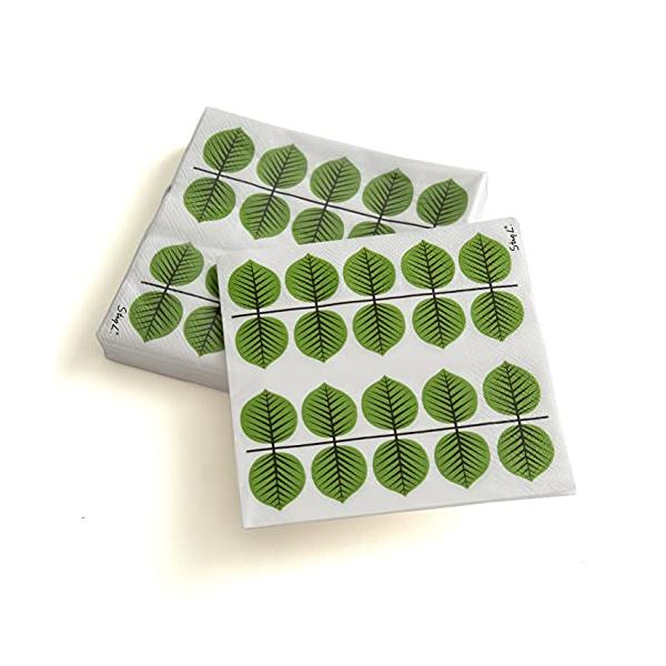 【ご購入後の当店からの連絡はご登録のメールアドレスに通知いたします。必ずご確認ください】北欧の幸せな暮らしを象徴するとも言われる「ベルサ／Bersa」モチーフのおしゃれなペーパーナプキン。スウェーデンのミッドセンチュリーを代表する巨匠アーテ...