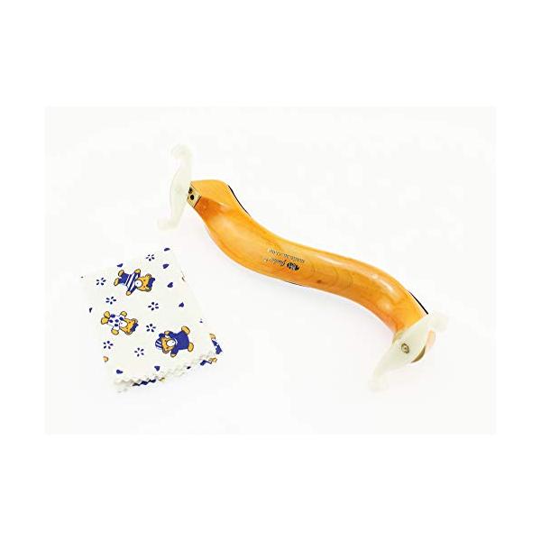 【ご購入後の当店からの連絡はご登録のメールアドレスに通知いたします。必ずご確認ください】音響効果に優れた木製タイプの肩当です。身体にフィットし易いアーチタイプの形状で安定した演奏が可能です。バイオリンに直接触れる部分は柔らかい材質となってお...