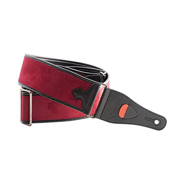 【ご購入後の当店からの連絡はご登録のメールアドレスに通知いたします。必ずご確認ください】サイズ：幅 67cm、長さ 95〜150cm素材：合成素材エンドタブ：合皮ストラップのタブに配置したポケット(アクセスポケット A.Pを採用、ピックを収...