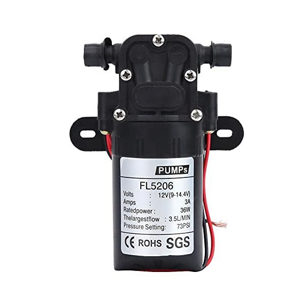 【ご購入後の当店からの連絡はご登録のメールアドレスに通知いたします。必ずご確認ください】【電流】1.5A【保護圧力】5-6kg【特長】水出口が部分的に塞がれている（ノズル穴が小さすぎるなど）か、完全に塞がれている場合、モーターは停止しません...