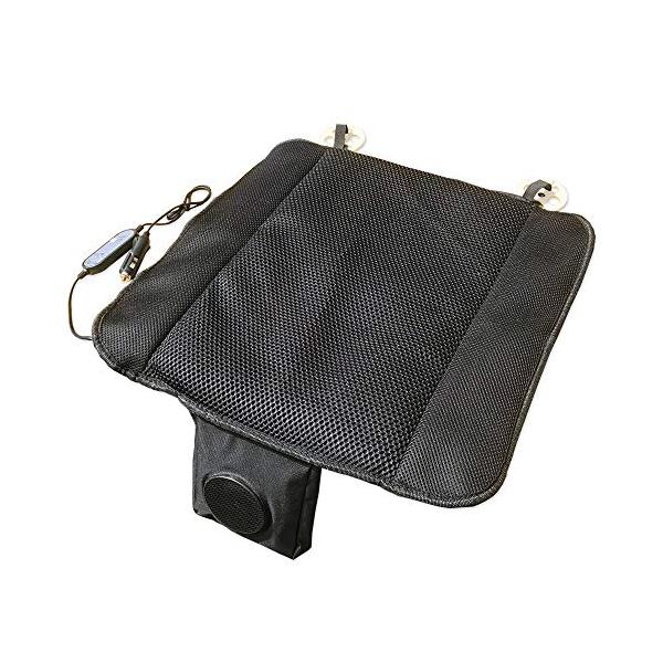 【ご購入後の当店からの連絡はご登録のメールアドレスに通知いたします。必ずご確認ください】車用クールシート 爽快エアーシート 長距離ドライブ 蒸れ防止に 冷風 お尻のムレを解消 快適ドライブサポート 爽快マット (12V専用)