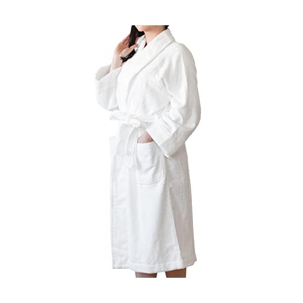 【ご購入後の当店からの連絡はご登録のメールアドレスに通知いたします。必ずご確認ください】【軽量で高級感ある仕様へ】ご好評を頂いていたタオルショップブルームのホテルタイプバスローブがリニューアル！エンゼル糸を使用して、軽くて高級感のある、なめ...