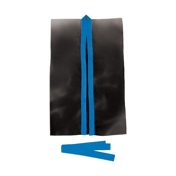 【ご購入後の当店からの連絡はご登録のメールアドレスに通知いたします。必ずご確認ください】【商品概要】カラー:黒仕様:サテンロングハッピサイズ:L付属品:青ハチマキ付ハッピ長さ:1100mmハッピ巾:660mm仕様:青襟【商品説明】サテンロン...