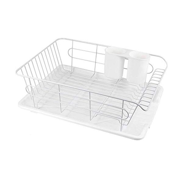 【ご購入後の当店からの連絡はご登録のメールアドレスに通知いたします。必ずご確認ください】色:ホワイト製品型番:HB-3466製品サイズ(約):幅400×奥行300×高さ145mmお皿を立てて置けるので水切れ抜群スプーンやお箸を入れられる水切...