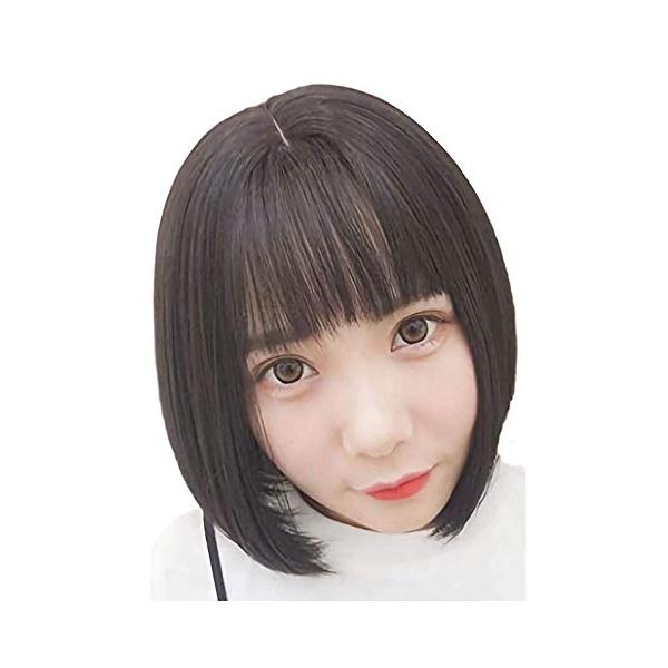 【ご購入後の当店からの連絡はご登録のメールアドレスに通知いたします。必ずご確認ください】【商品概要】素材：耐熱ファイバー　長さ：約30ｃｍカラー： ナチュラルブラウン、ライトブラウン、ダークブラウン、ブラック定番のショートボブスタイルができ...