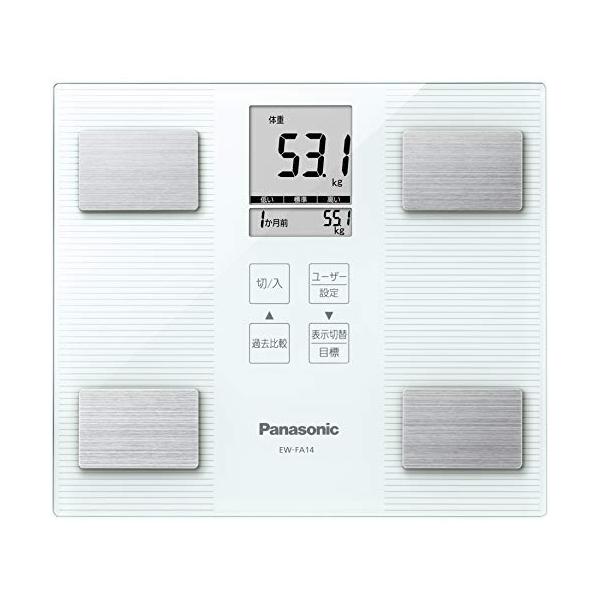 【ご購入後の当店からの連絡はご登録のメールアドレスに通知いたします。必ずご確認ください】製品型番:EW-FA14-Wスタイル:体重+8項目測定ダイエットをサポート目標体重設定と減量時のごほうびキラキラで楽しく継続過去比較・2画面表示前回値か...