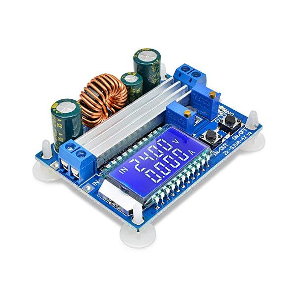 【ご購入後の当店からの連絡はご登録のメールアドレスに通知いたします。必ずご確認ください】【商品概要】入力および出力電圧、電圧レギュレータモジュールはLCDデジタルディスプレイで設計され、出力電流出力電力、入力逆保護、逆接続は燃えません。電圧...