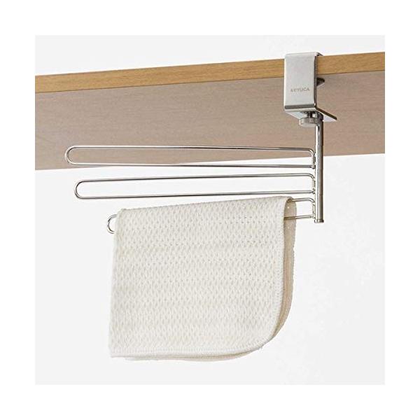 【ご購入後の当店からの連絡はご登録のメールアドレスに通知いたします。必ずご確認ください】【おしゃれな布巾ハンガー】吊り戸棚や食器棚にしっかりと固定できる、オリジナルデザインのフキンハンガー。1.5cm?3cmの棚板に使用できます。カフェのよ...