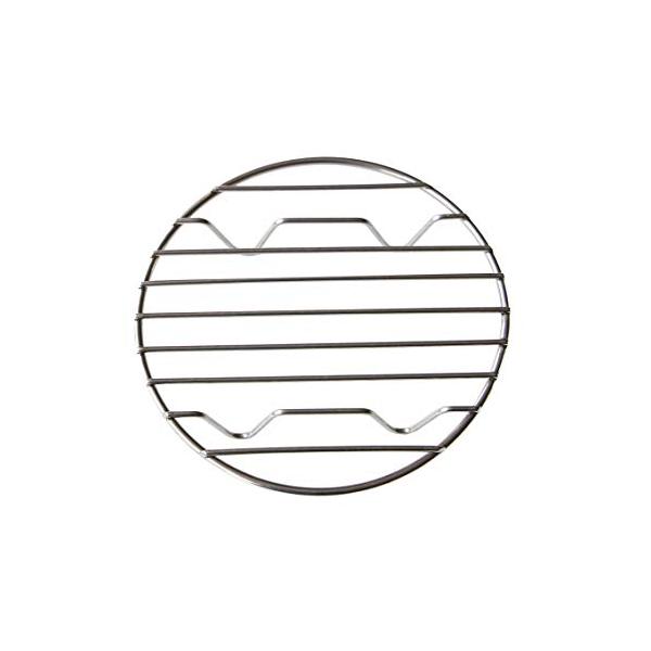 【ご購入後の当店からの連絡はご登録のメールアドレスに通知いたします。必ずご確認ください】アルミダッチオーブン6インチ用底網●錆びにくいステンレス製。 ●底網をしく事により、焦げ付きを防ぎます。■サイズ(約):118×22（高）mm ■重量(...