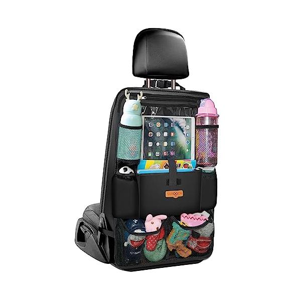 【ご購入後の当店からの連絡はご登録のメールアドレスに通知いたします。必ずご確認ください】??【取り付け簡単】テスト結果により、SURDOCA 車用シートバックポケットは99％の車の座席に対応可能。車種は心配なし！透明なTPUポケットのサイズ...