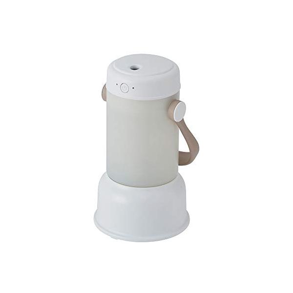 【ご購入後の当店からの連絡はご登録のメールアドレスに通知いたします。必ずご確認ください】【商品概要】コードレスで場所を選ばず使える、ポータブル加湿器。メイク中でもチョコっと加湿。ほのかに光る「癒しランプ」付き。加湿量（約）：50ml/h、水...