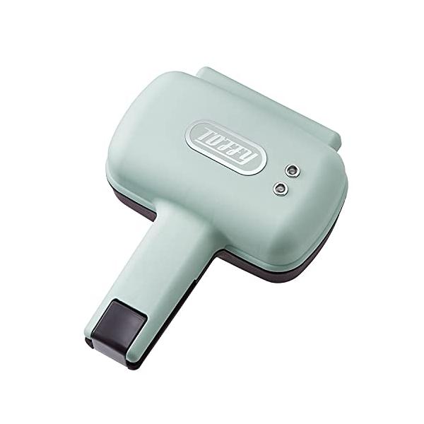 【ご購入後の当店からの連絡はご登録のメールアドレスに通知いたします。必ずご確認ください】【商品概要】一枚の食パンを折りたたんで作る“ハーフホットサンド”ができる電気ホットサンドメーカー。 パンを置いて好きな具材をはさむだけで、あっという間に...