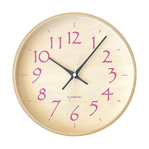 【ご購入後の当店からの連絡はご登録のメールアドレスに通知いたします。必ずご確認ください】サイズ：約Φ252×50mm重　量：約600g材　質：シナベニヤ生産国：日本 カラー：ブラック仕　様：スイープムーブメント 付属品：説明書、保証書、単３...