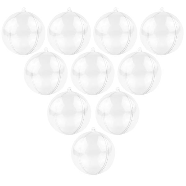 【ご購入後の当店からの連絡はご登録のメールアドレスに通知いたします。必ずご確認ください】【商品概要】クオリティ高くてオシャレなデザイン: 透明のクリスマスボールは、超透明で非毒性でとても丈夫なアクリル素材でできているんだ。自由自在にDIYし...