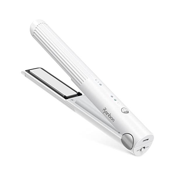 【ご購入後の当店からの連絡はご登録のメールアドレスに通知いたします。必ずご確認ください】【USB充電式】コードレスなのでねじれる事なく使いやすい。部活、ジム、旅行、オフィスなど家以外でも持ち運びに便利！プレートロック機能と専用ポーチ付きなの...