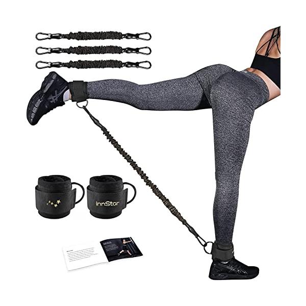 【ご購入後の当店からの連絡はご登録のメールアドレスに通知いたします。必ずご確認ください】??ヒップアップと美脚：アンクルストラップは美尻バンドトレーニングとして使用します。キックバック、ランジ、ロバキックなどができます。このレジスタンスバン...