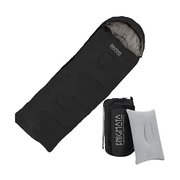 【ご購入後の当店からの連絡はご登録のメールアドレスに通知いたします。必ずご確認ください】【 ENIGMATA 封筒型シュラフ 】 サイズ：縦210cm（本体部180cm+フード30cm）×横75cm 収納サイズ：縦32cm×横20cm 重量...