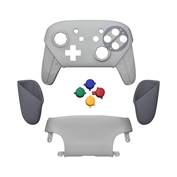 【ご購入後の当店からの連絡はご登録のメールアドレスに通知いたします。必ずご確認ください】【商品概要】カスタムデザインされた交換用フロントバックハウジングとハンドルはNintendo Switch Proコントローラーに完全にフィットする。人...