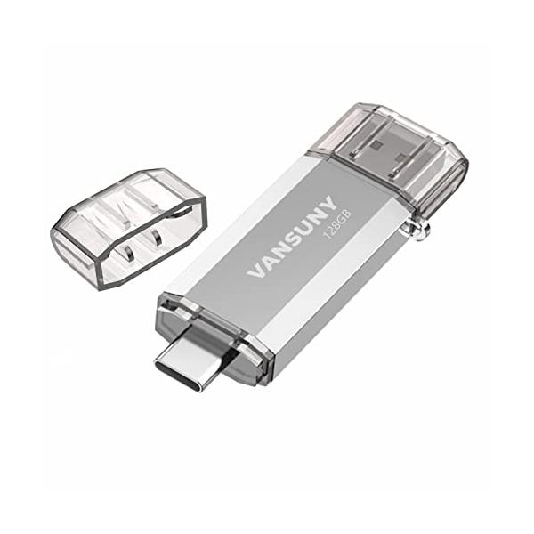 【ご購入後の当店からの連絡はご登録のメールアドレスに通知いたします。必ずご確認ください】【商品概要】デュアル コネクタ: USB-C ポートは、OTG 機能を備えた電話/タブレットでのみ動作します。購入する前に、OTG機能とtype-cイン...