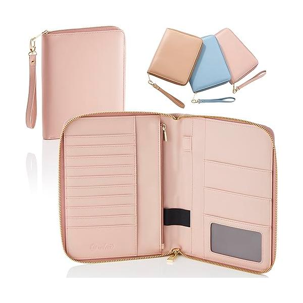 【ご購入後の当店からの連絡はご登録のメールアドレスに通知いたします。必ずご確認ください】?? 母子手帳ケース 【スリムなのに 大容量 】 180°大きく開き、 見やすくて、取り出しやすいから、もう受付でもたつかない。10枚分のカードポケット...