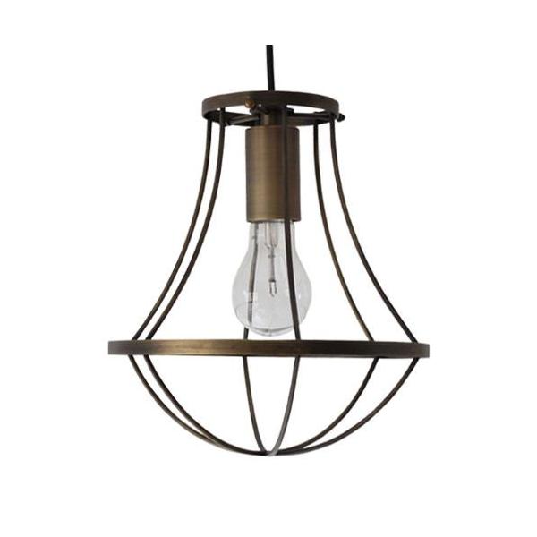 シャンデリアのシンボリックなフォルムをアイアンフレームでデザインしました。こちらは落ち着いた雰囲気を醸し出す、アンティーク・ブラウンです。表面にクリア塗装を施し、やや艶のある質感です。■素材 スチール■サイズ 直径23×高さ25cm天井から...