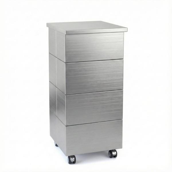 高級ステンレスをつかった 機能性・耐久性・デザイン性に優れた大容量ゴミ箱。オールステンレスタイプはクールでスタイリッシュ。ブランドの始まりでもあるステンレス製トラッシュボックス CUBOID（キューボイド）シリーズです。チェストのようなシン...