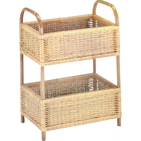 大切な方への贈り物に、ご自身へのご褒美に。●ナチュラルな風合いが魅力。おしゃれで通気性も抜群。置き場所を選ばず、使い勝手も抜群です。■商品情報◇ブランド ◇サイズ ●現品約50×34×68cm 本体重量 約3kg ◇材質 ●籐(ウレタン樹脂...