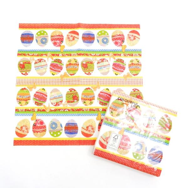 POPでカラフルなものから、シックなデザインまで幅広く楽しめるPAPER+DESIGN。日常使いから、ホームパーティやピクニックのお供などにも。デコパージュにも最適！食卓が楽しく彩ります。カクテルナプキン 20枚入 25x25cm CN06...