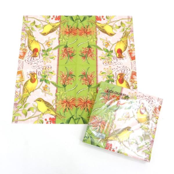 POPでカラフルなものから、シックなデザインまで幅広く楽しめるPAPER+DESIGN。日常使いから、ホームパーティやピクニックのお供などにも。デコパージュにも最適！食卓が楽しく彩ります。ランチナプキン 20枚入 33x33cm LN074...