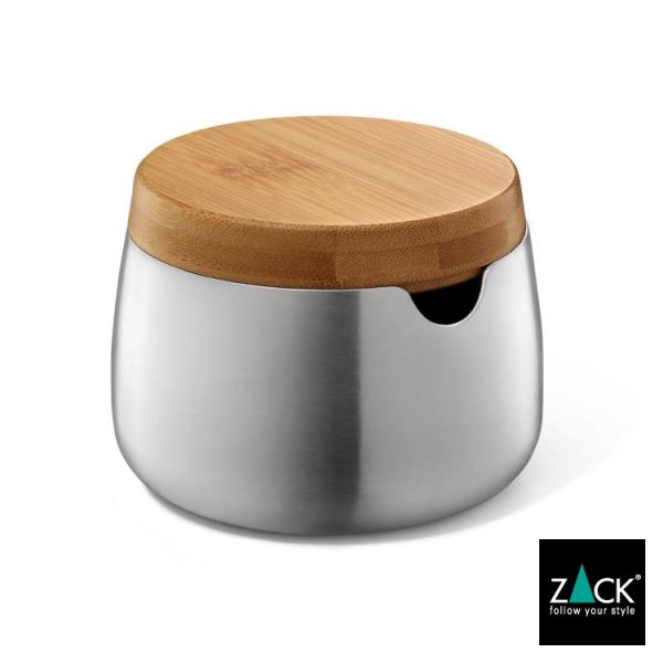 2016年秋にパリのメゾン・エ・オブジェで発表されたシュガーポットです。ステンレスとバンブー素材を合わせることでナチュラルな印象に仕上がっています。レードルやスプーンは付属しておりませんのでお好みのものをご使用ください。■製品情報18/10...