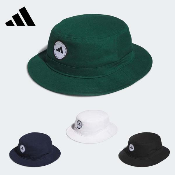 ゴルフウェアと合わせやすい、万能バケットハット。  晴れた日も曇り空の日もゲームを楽しみたいゴルファーに贈る、ビンテージのアウトドアスタイルのバケットハット。耐久性に優れたコットンツイル素材を使用した、どんなコーディネートにも合うクラシック...