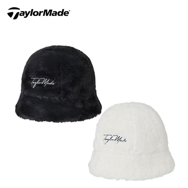 暖かみのあるファーを使用したフェミニンな雰囲気のバケットハット。フロントにはシンプルにスクリプトロゴを刺繍で表現し、ワンポイントアクセントに。・吸汗速乾スベリ(サイズ調整テープ付)【サイズ】フリーサイズ57cm【素材】ポリエステル100%【...