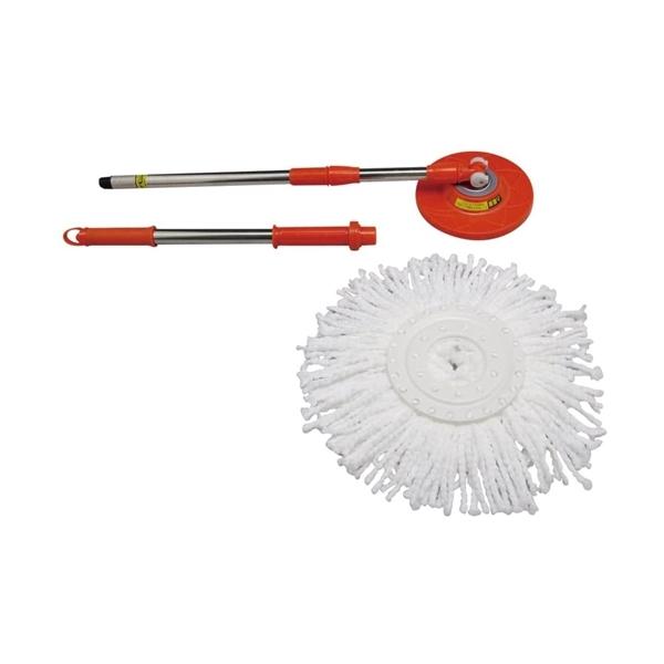 アイリスオーヤマ(IRIS) KMO-22 床掃除 回転モップ専用モップ オレンジ 446