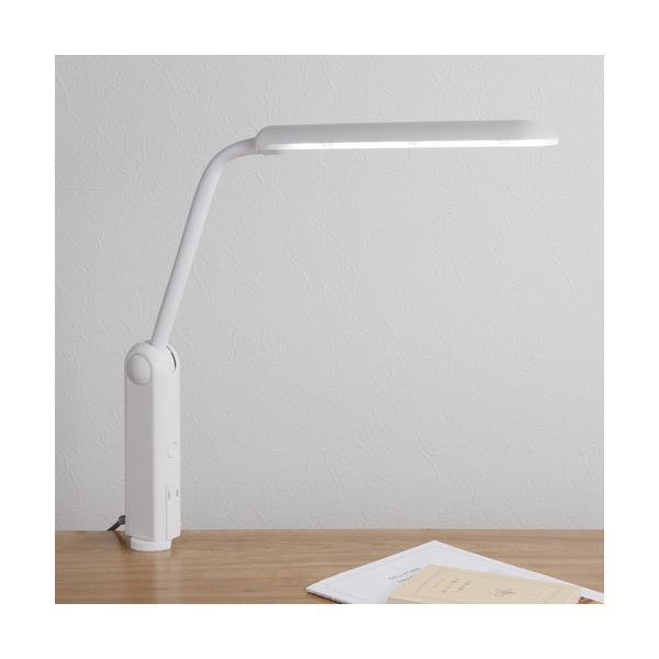 YAMADA SELECT デスクライト LEDアームライト 調光3段階 クランプ C35713ALX 448